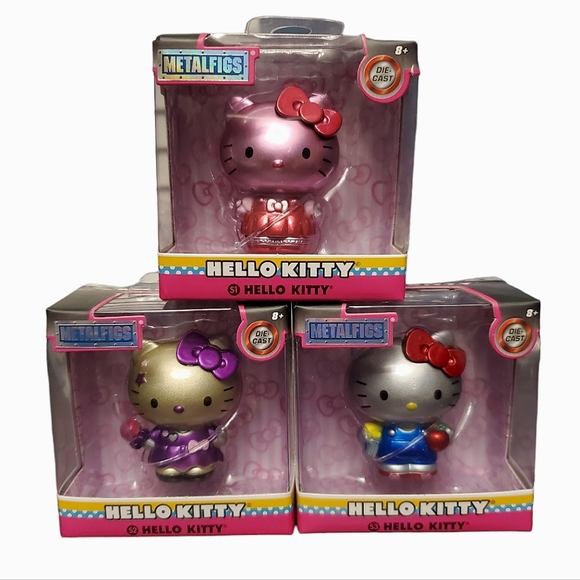 Hello Kitty | Toys | Sanrio Hello Kitty Metalfigs Original Figure Set ...
